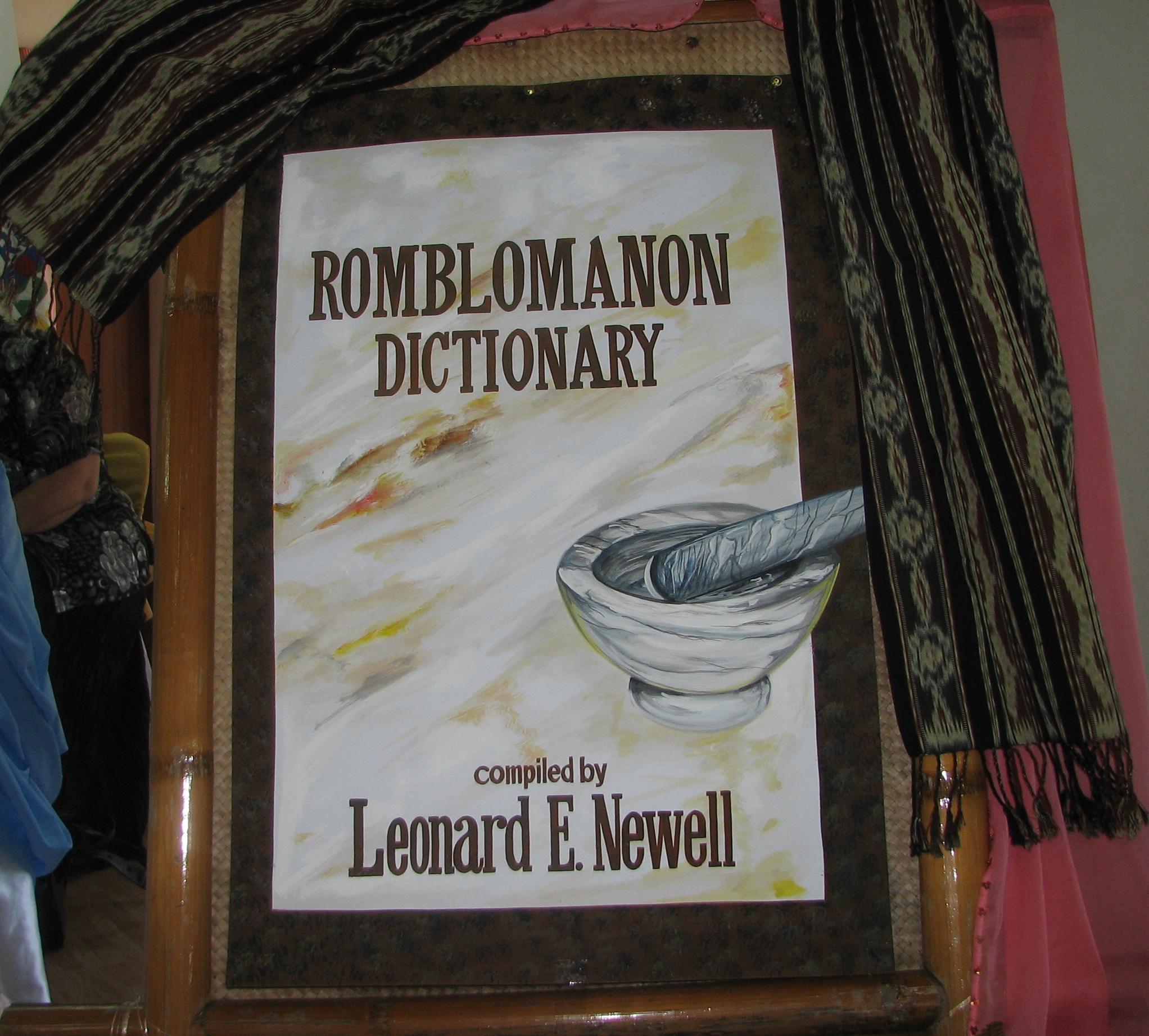 Romblomanon Dictionary | Romblomanon